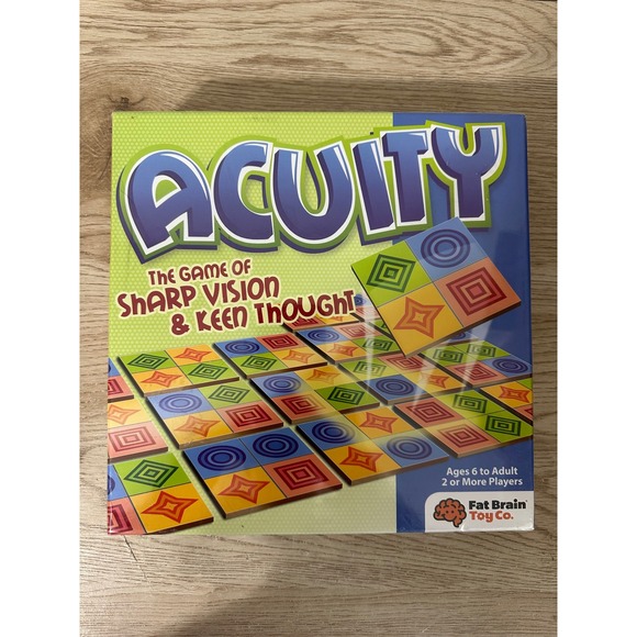 Fat Brain Toy Co. | Toys | Fat Brain Toy Co Acuity Game Brand New Still ...